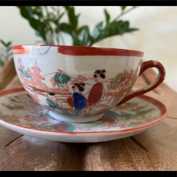Kitchen | Antique Geisha Girls Tea Cup From Early 190s | Poshmark